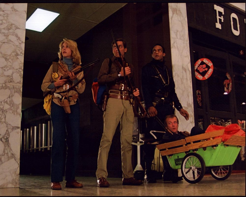 Gaylen Ross, David Emge, Ken Foree And Scott H. Reiniger In Dawn Of The ...