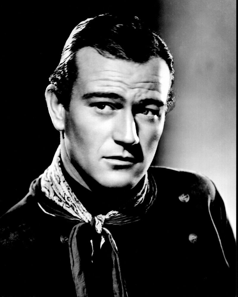 John Wayne In Uniform For Stagecoach Black And White Photo Print (8 x ...