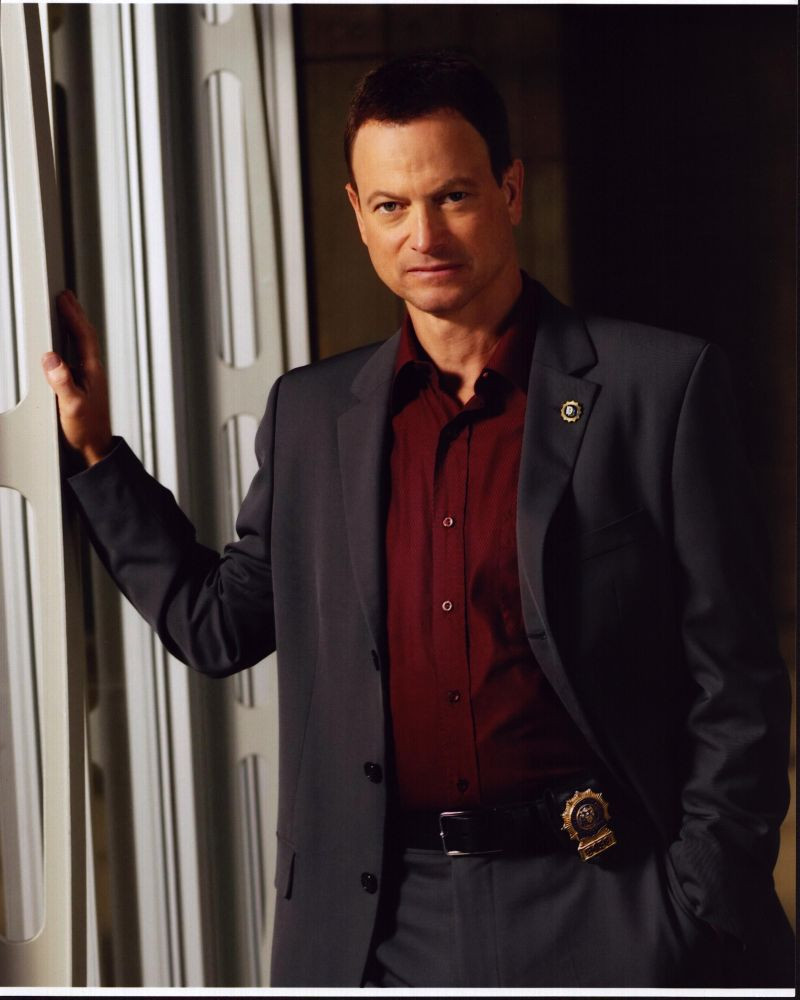 Gary Sinise In Gray Suit With Badge For Csi: Ny Photo Print (8 x 10 ...