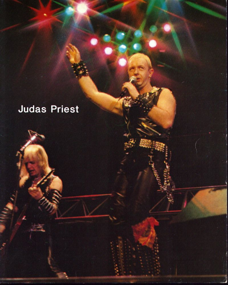 Judas Priest On Stage In Leather Photo Print (8 x 10) - Posterazzi