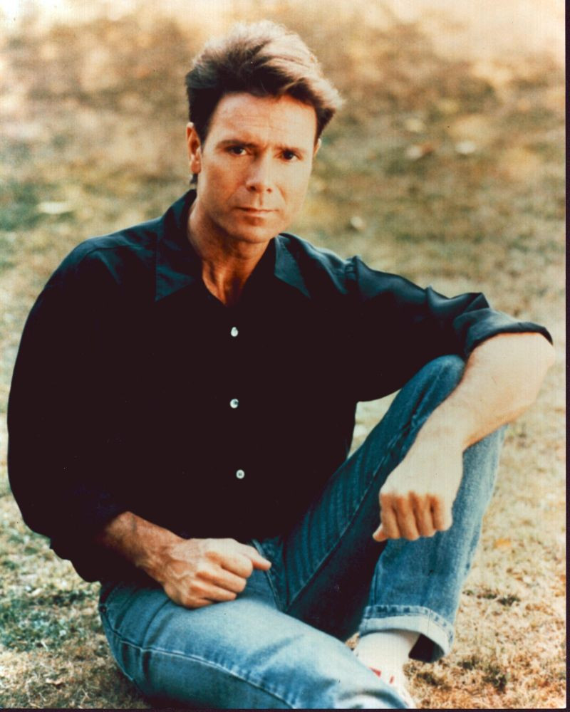 Cliff Richard Sitting In Grass With Knee Up Photo Print (8 x 10 ...