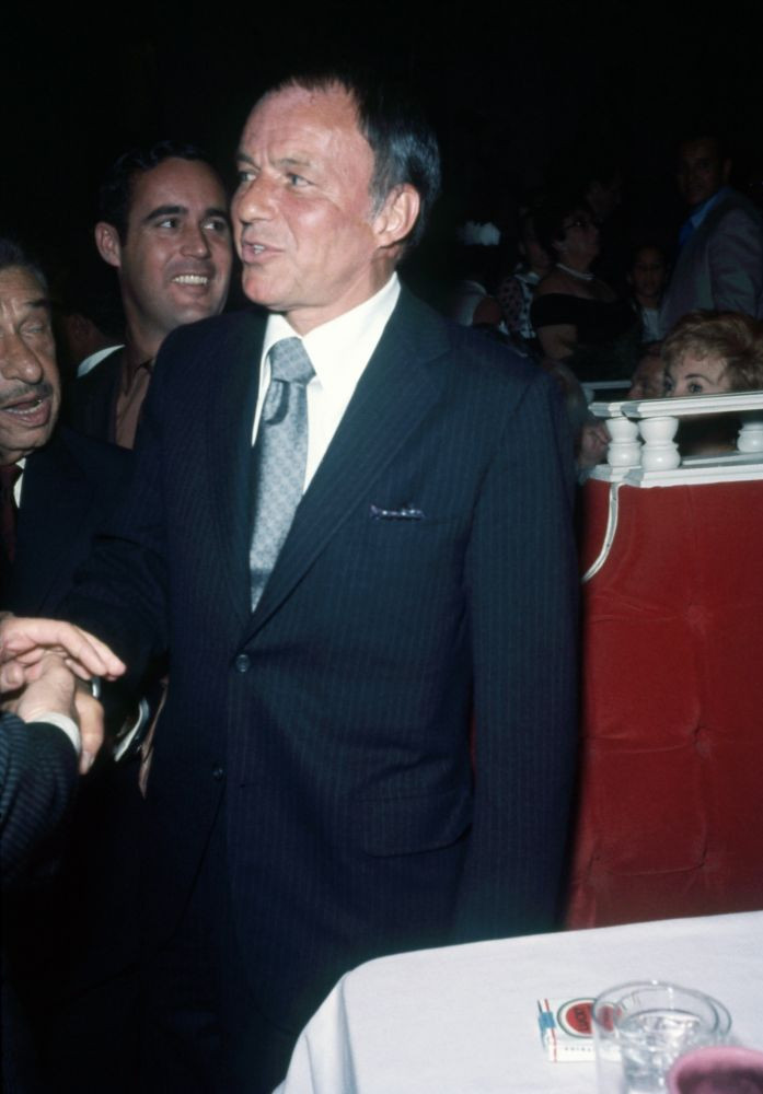 Frank Sinatra, circa 1970s. Photo: Oscar Abolafia (franksinatra001 ...