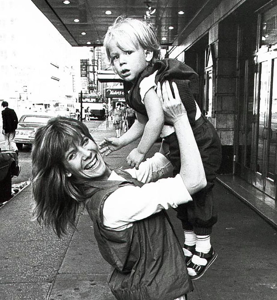 Debbie Boone with son Jordan Ferrer, Photo by Adam Scull (Debbie Boone ...