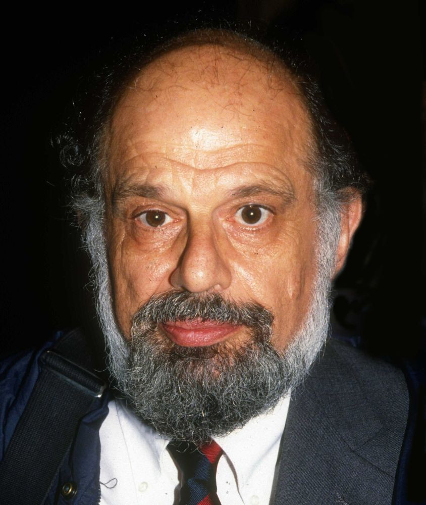 Allen Ginsburg 1989. Photo by Adam Scull (Allen Ginsburg8407) Poster ...