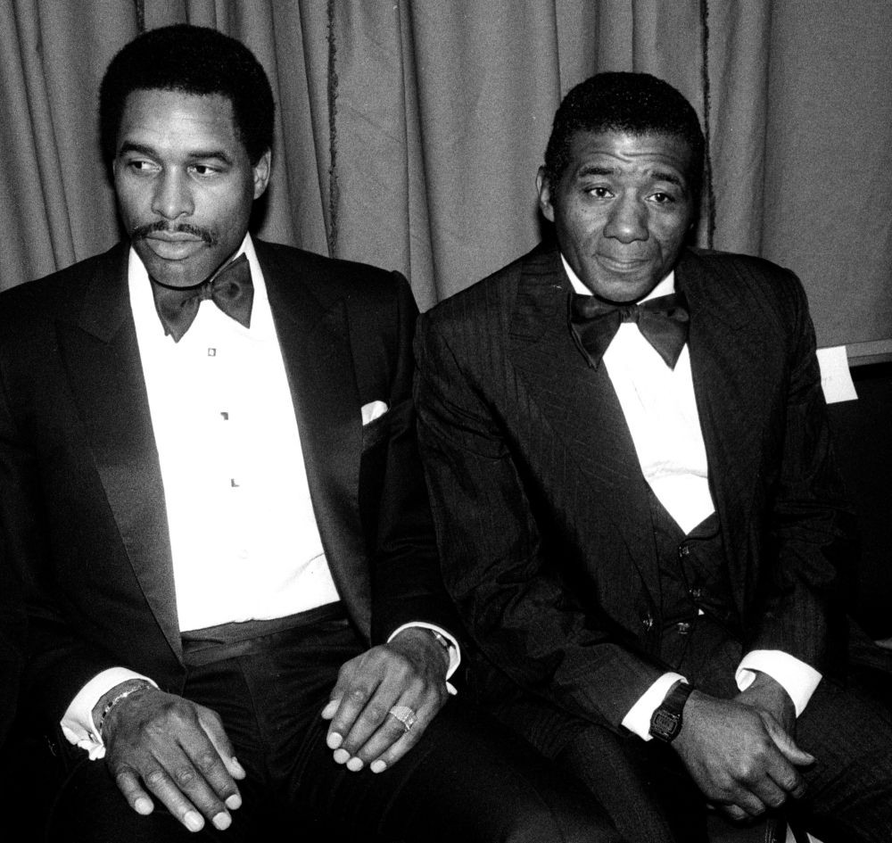 Dave Winfield, Floyd Patterson 1981. Photo by John Barrett (Dave ...