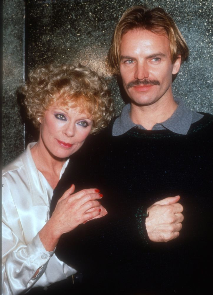 Elke Sommer, Sting, 1989, Photo By Michael Ferguson (Elke Sommer ...