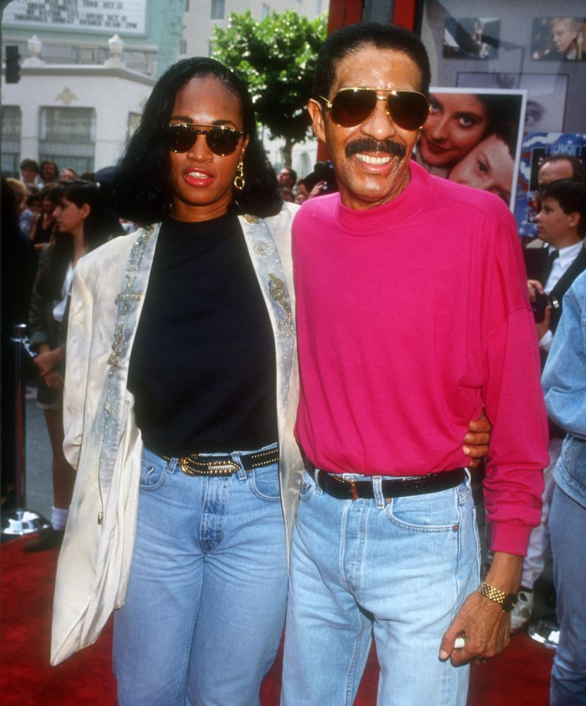 Richard Pryor, Debra Pryor, 1990s, Photo By Michael Ferguson (Richard ...