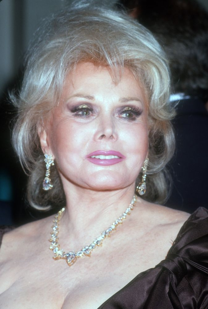 Zsa Zsa Gabor, 1992, Photo By Michael Ferguson (Zsa Zsa Gabor1977 ...