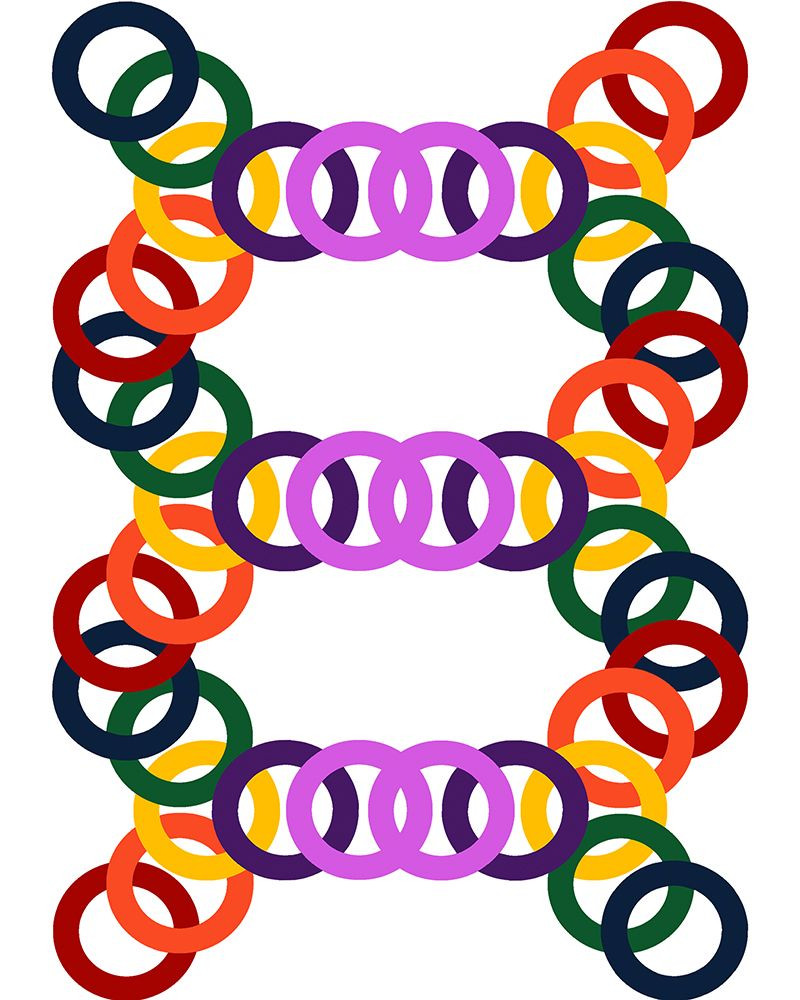 Rainbow Circles-9 Poster Print - Richard Homawoo - Posterazzi