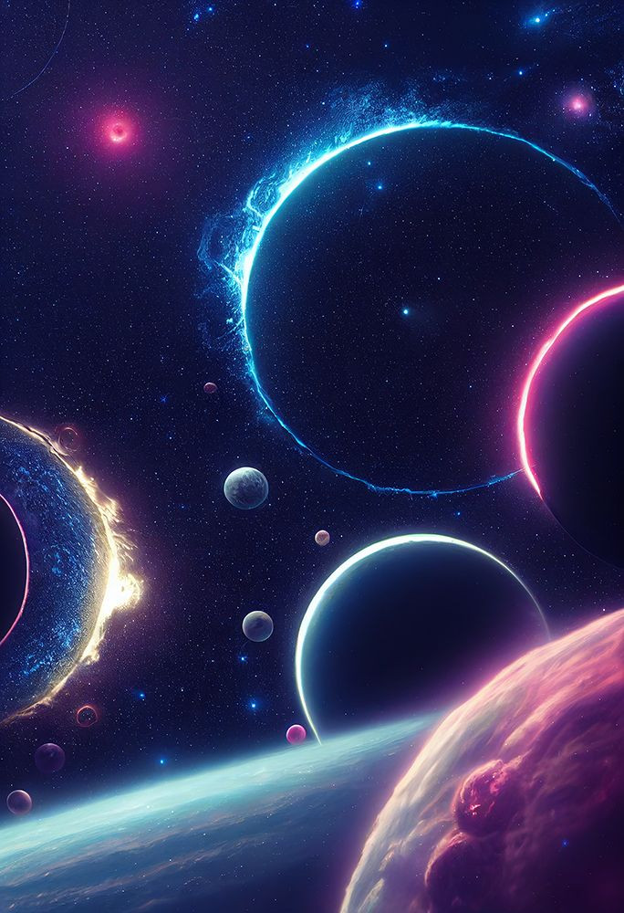 Cosmic 7 Poster Print - Wumples - Posterazzi