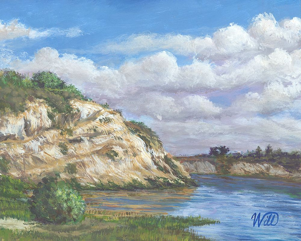 Dover Cliffs Newport Back Bay Poster Print - Will Thompson - Posterazzi