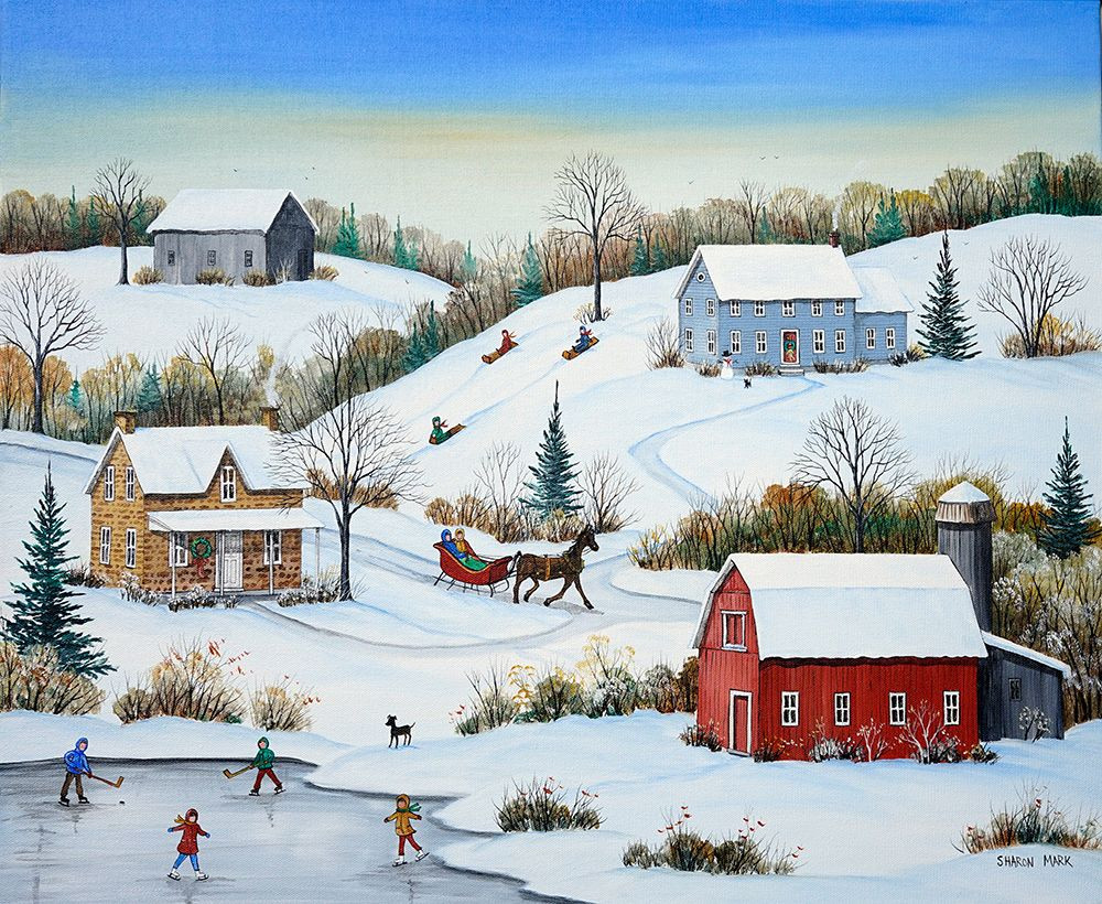 Sunny January Day Poster Print - Sharon Mark - Posterazzi