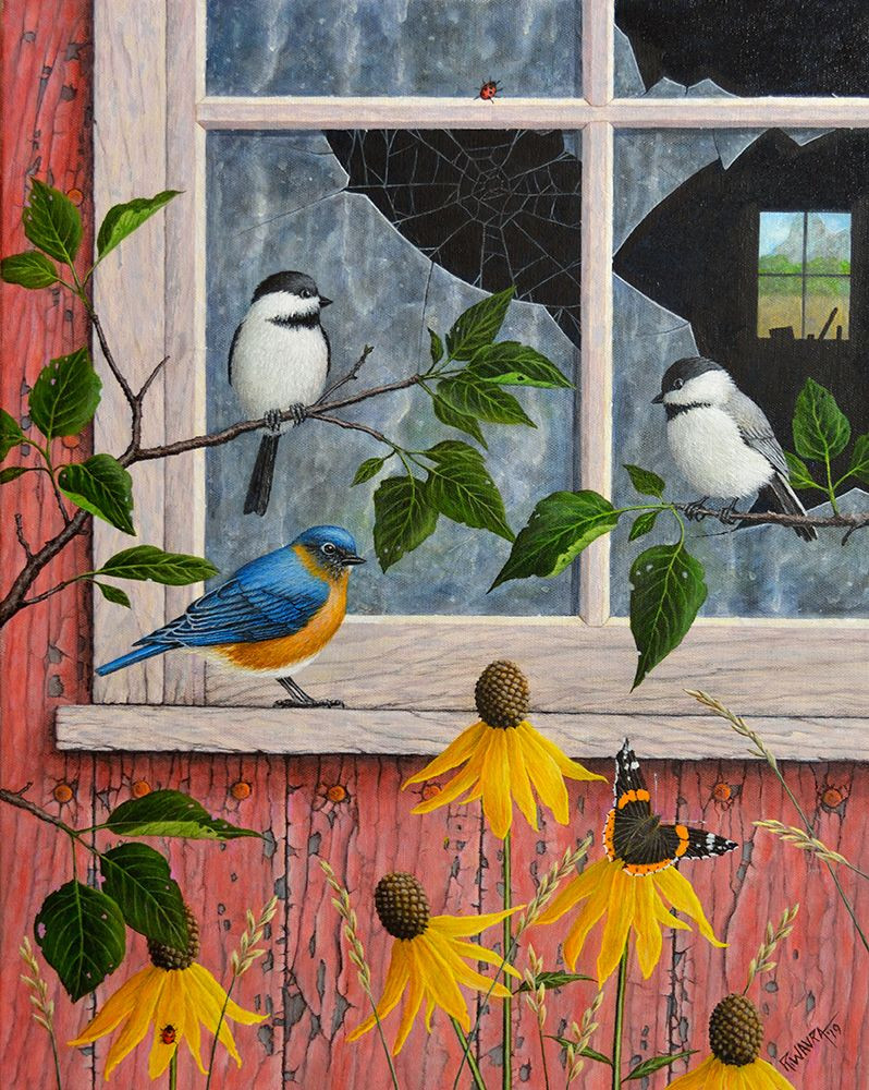 The Window Poster Print - Robert Wavra - Posterazzi