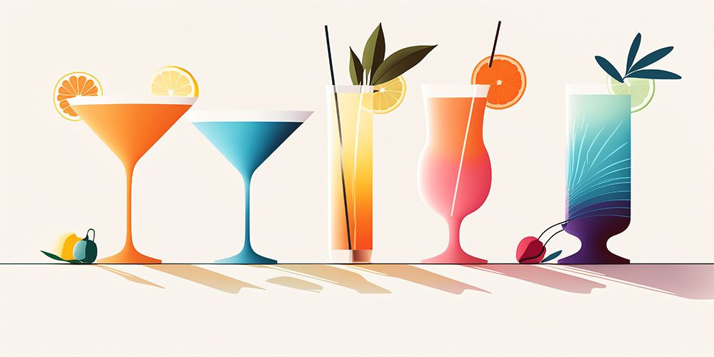 Mid Century Cocktails And Drinks 30 Poster Print - Ray Heere - Posterazzi
