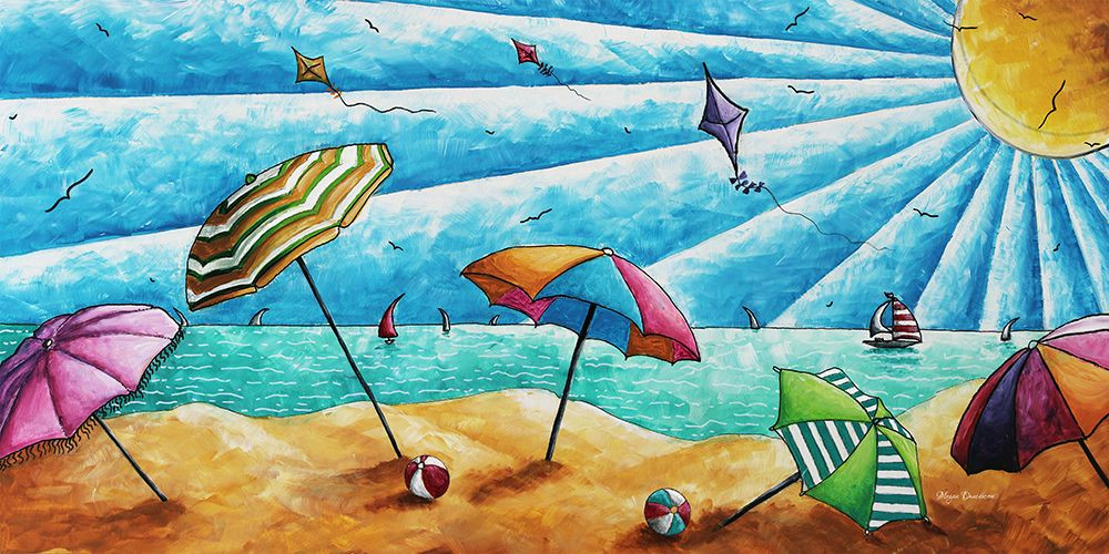 Beach Life I Poster Print - Megan Duncanson - Posterazzi