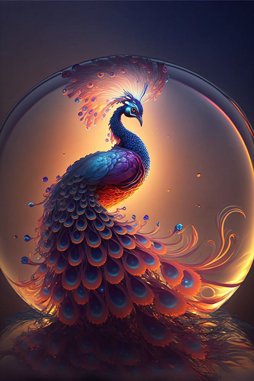 Proud Peacocks 9 Poster Print Ray Heere Posterazzi