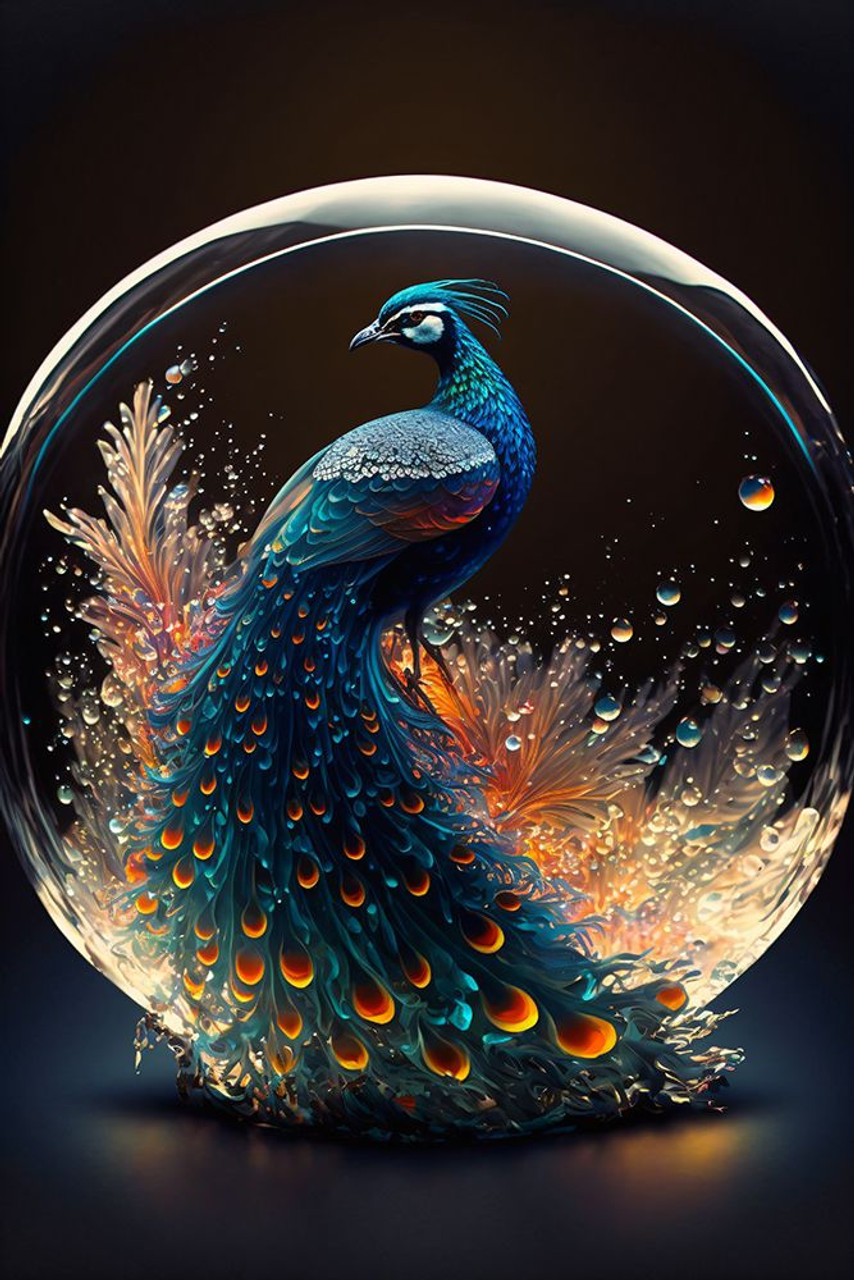 Proud Peacocks 7 Poster Print Ray Heere Posterazzi