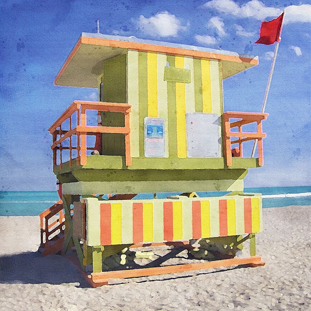Lifeguard Stand 9 Poster Print - Riley B - Posterazzi