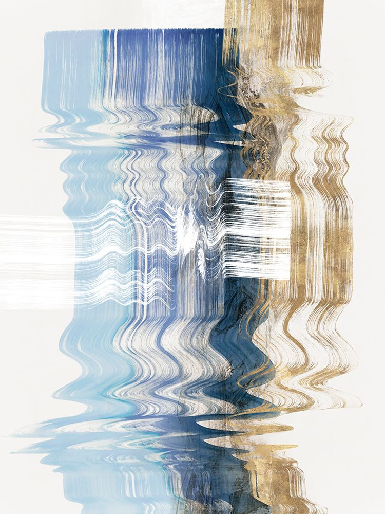 Deconstructed Cobalt I Poster Print - Studio PI - Posterazzi