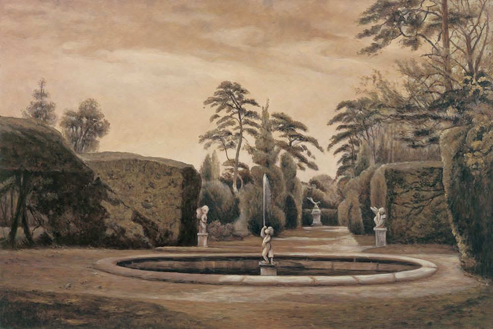 Classical Garden I Poster Print - Isabelle Collins - Posterazzi