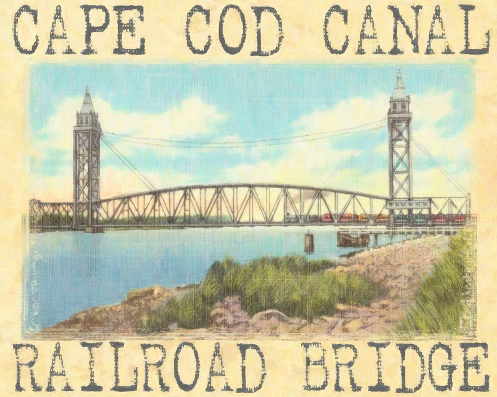 Cape Cod Railroad Bridge Poster Print - GST - Posterazzi