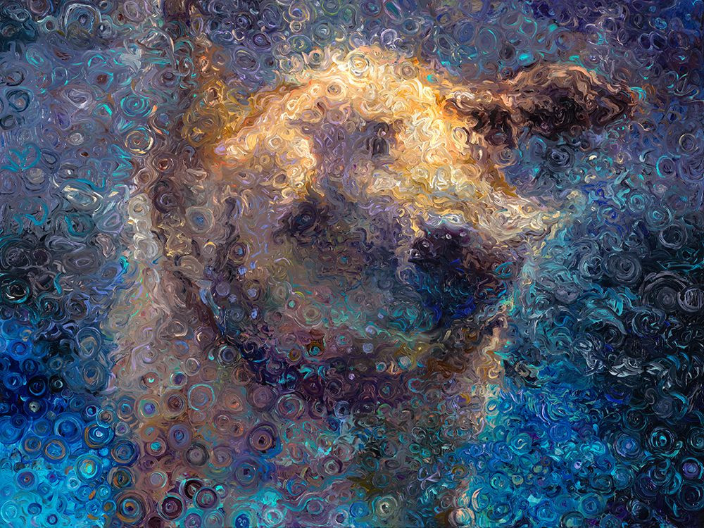 Entangled Atoms.jpeg Poster Print - Iris Scott - Posterazzi