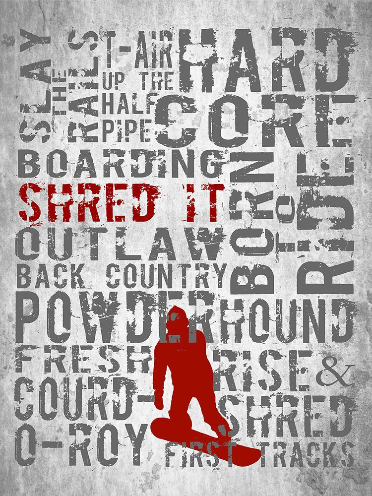 Shred It Poster Print - GST - Posterazzi
