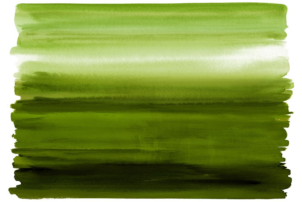 Ombre Green I Poster Print - Allie Corbin - Posterazzi
