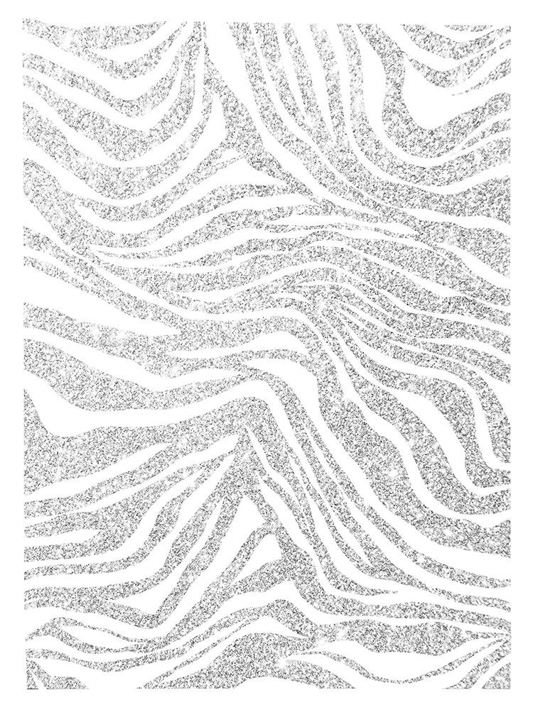 Glitter Zebra Poster Print - Leah Straatsma - Posterazzi
