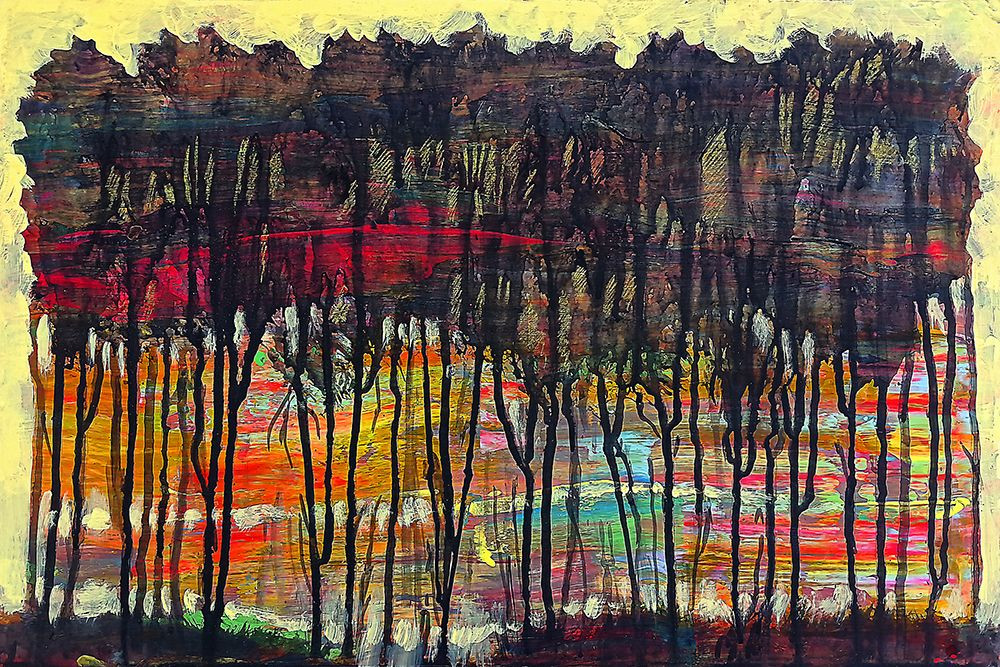 Trees-3 Poster Print - Howie Green - Posterazzi