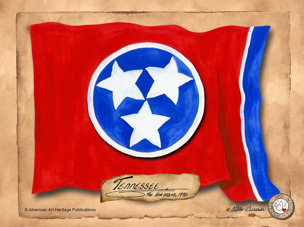 Tennessee-Solo with background Poster Print - Natalie Alexander ...
