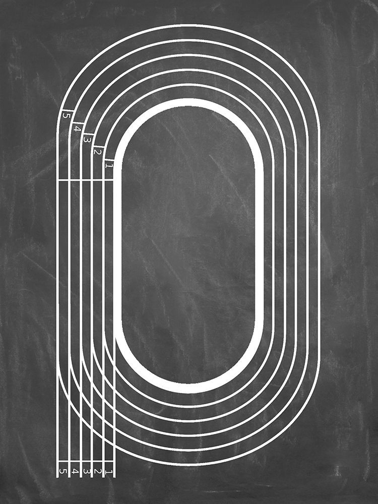 Olympic Track Poster Print - Jamie Phillip - Posterazzi