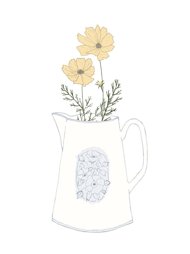 Flower Pitcher Poster Print - Melody Designs Sweet - Posterazzi