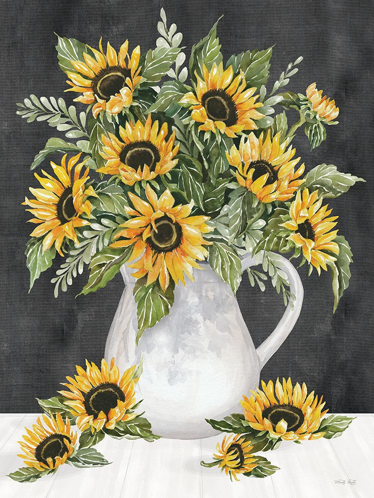 Sunflower Overflow Poster Print - Cindy Jacobs - Posterazzi