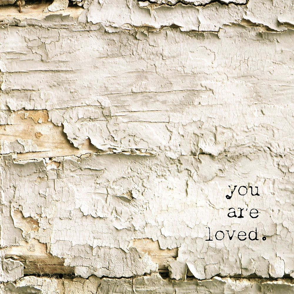 Simple Words you are loved Poster Print - GST - Posterazzi