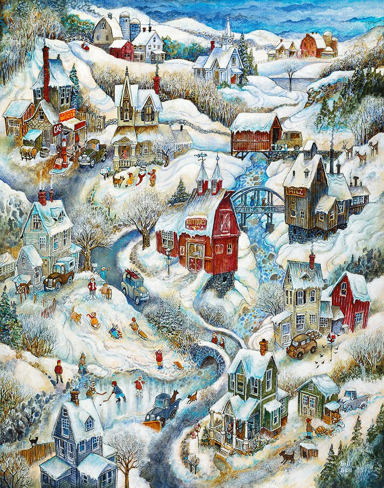 Country Winter - Posterazzi