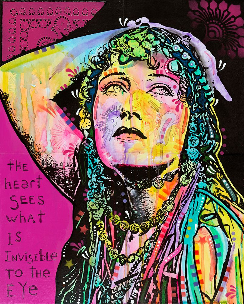 The Heart Sees Poster Print - Russo Collection Dean - Posterazzi