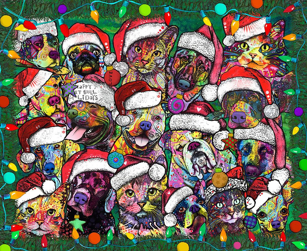Christmas Collage Poster Print - Russo Collection Dean - Posterazzi