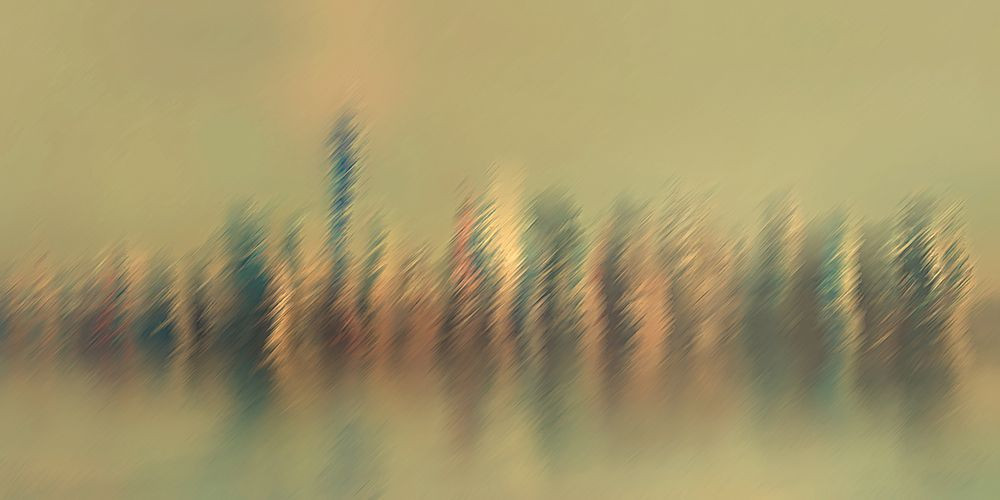 New York Mist Poster Print - David Manlove - Posterazzi
