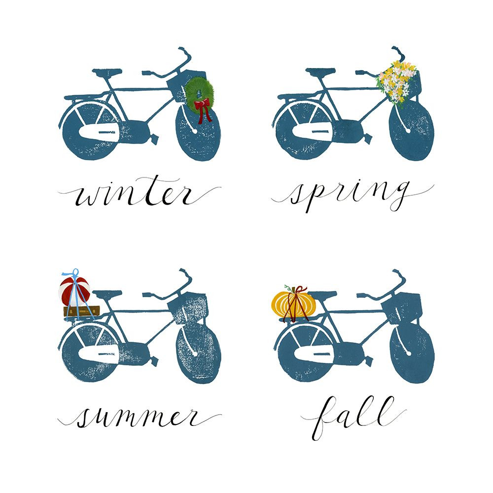 Seasons Bikes Poster Print - Studio SEA - Posterazzi