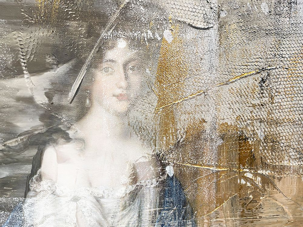 Textured Portrait Poster Print - Irena Orlov - Posterazzi