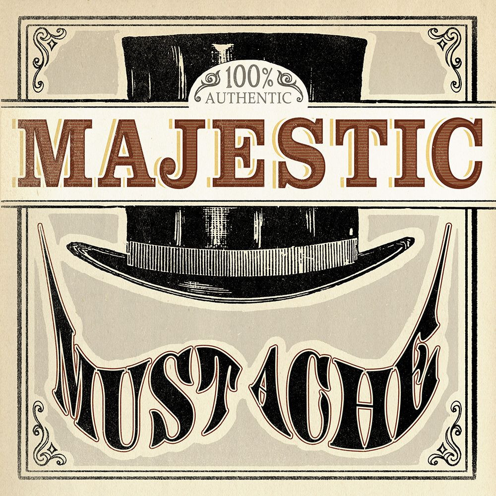 Majestic Mustache Poster Print - Cory Steffen - Posterazzi