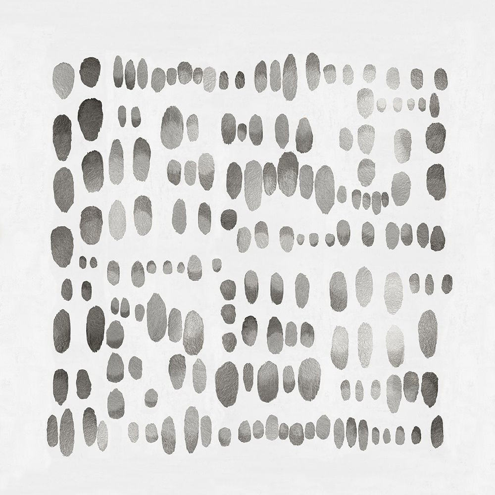 Playful Silver II Poster Print - Angela Perry - Posterazzi