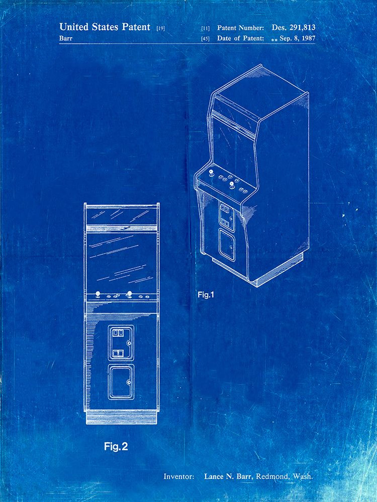 Arcade Cabinet Blueprints