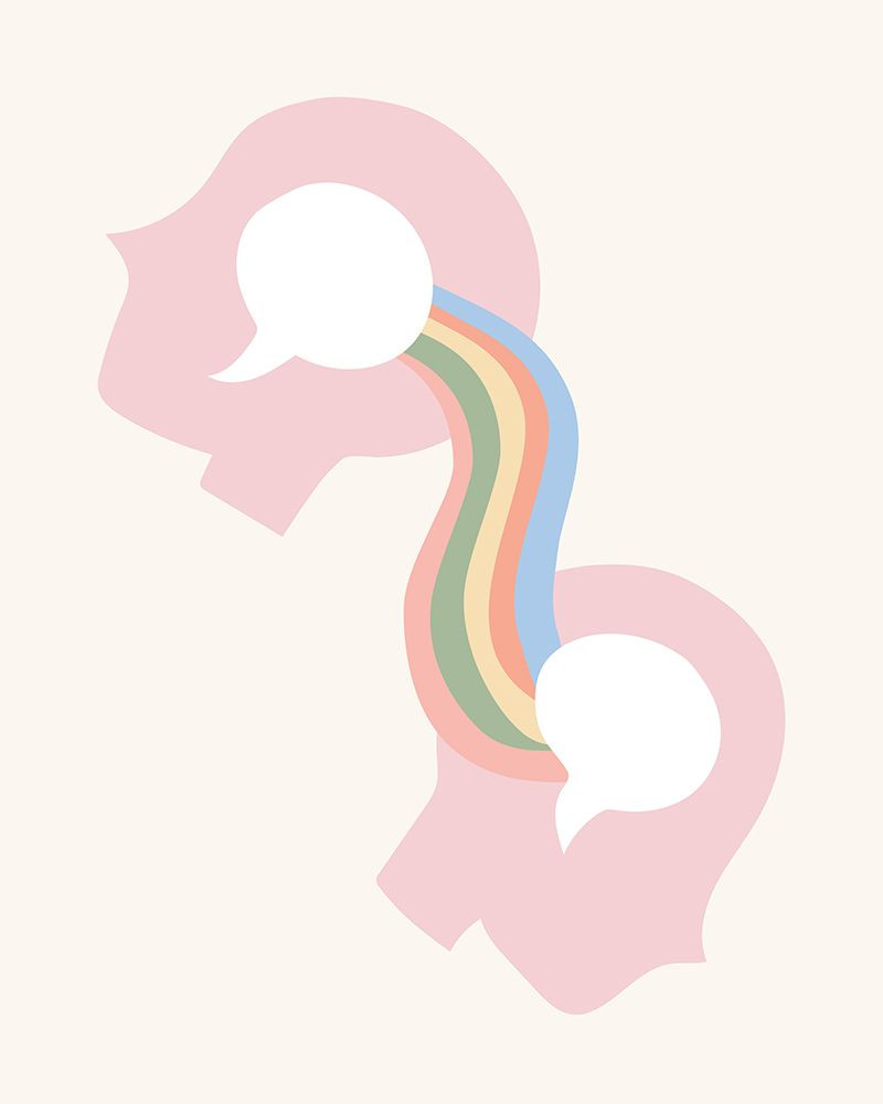 Mind Rainbow Poster Print - Beth Cai - Posterazzi