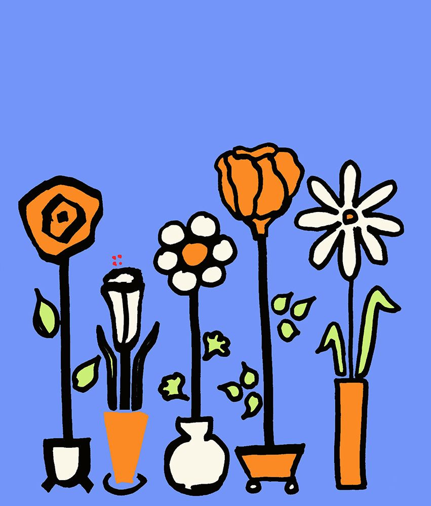 Standing Vases 7 Poster Print - Soraya Chemaly - Posterazzi