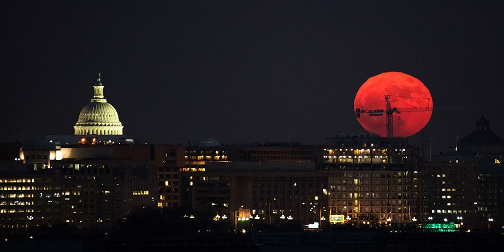 A Supermoon Poster Print - NASA - Posterazzi