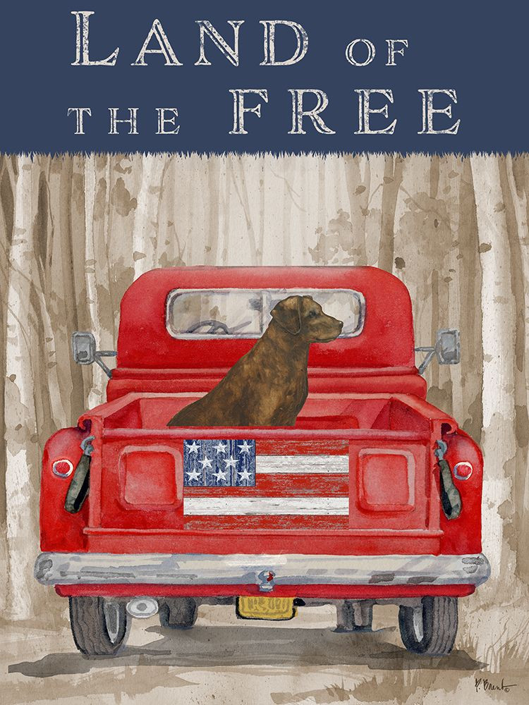 Freedom Forest Truck I Poster Print - Paul Brent - Posterazzi