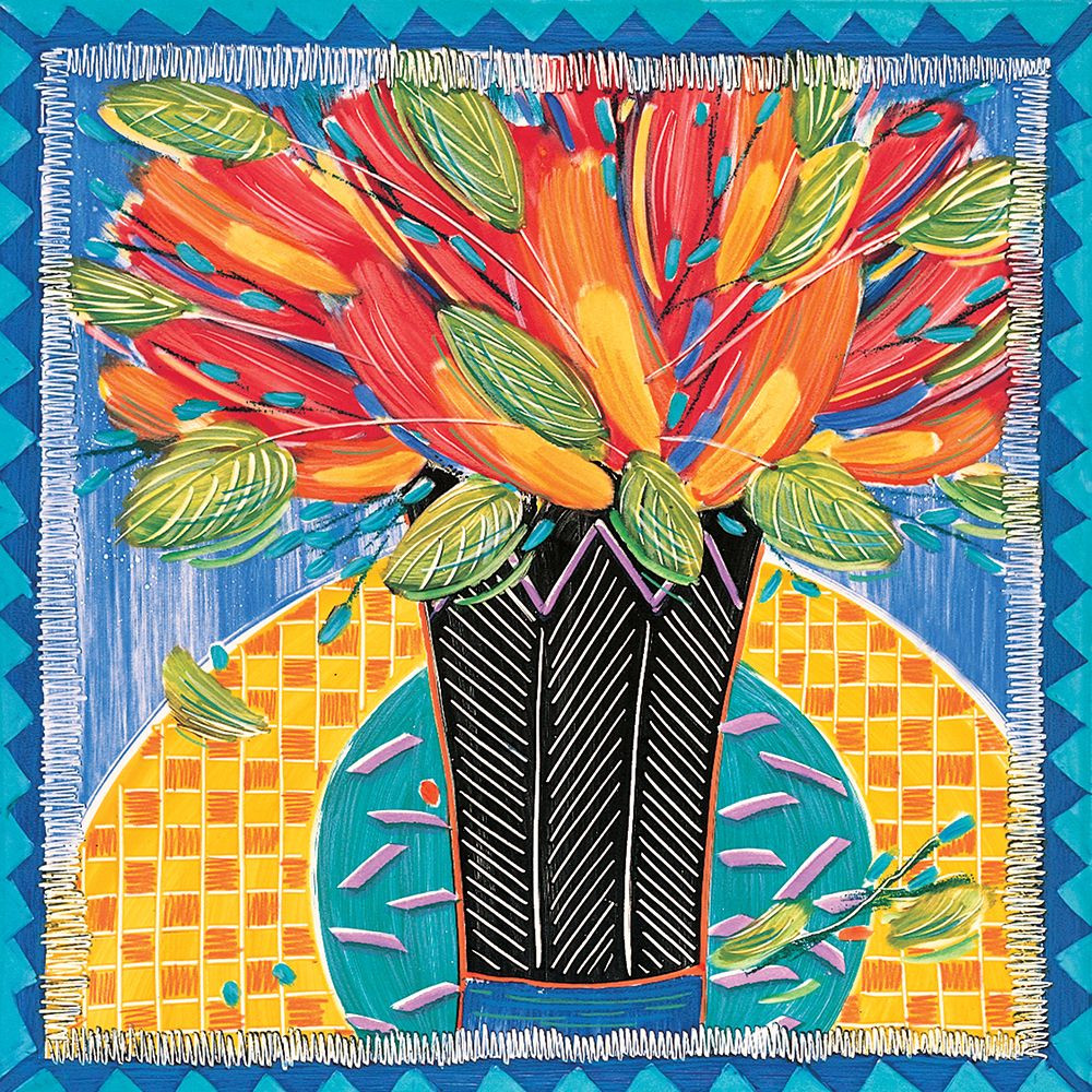 Colorful Vase Poster Print - Unknown - Posterazzi