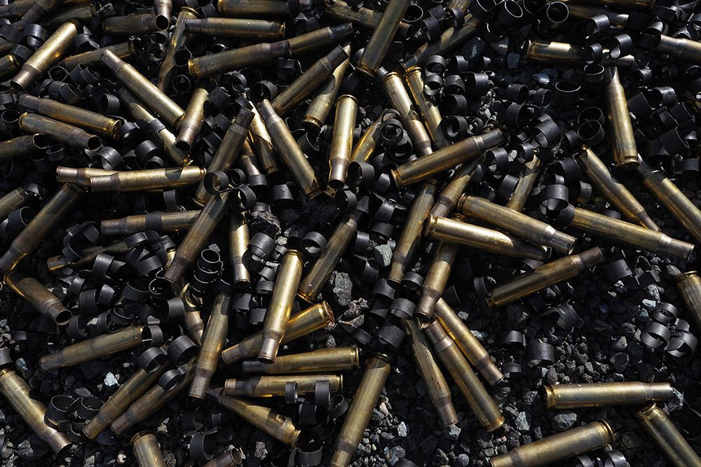 50 Caliber Shells Poster Print - Artographie - Posterazzi